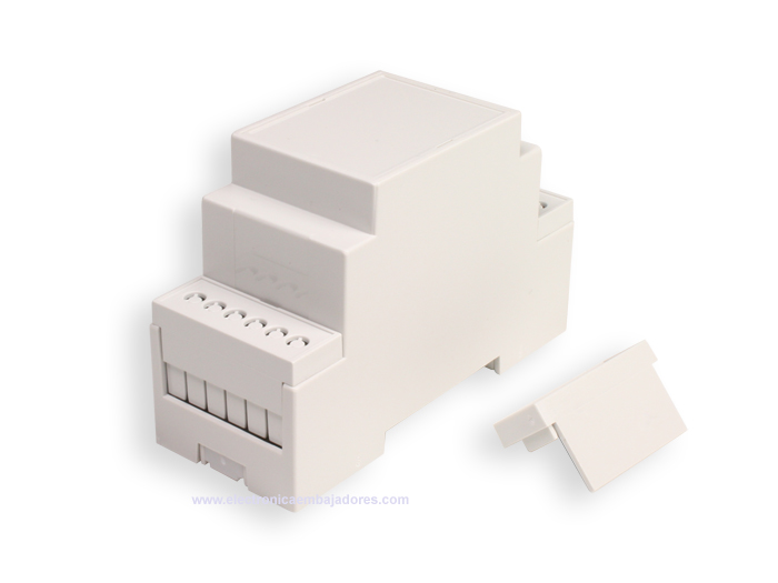 Camdenboss - Caja Carril DIN 12 Conexiones 58 x 90 x 36 mm - CNMB/2/KIT Camdenboss - Caja Carril DIN 12 Conexiones 58 x 90 x 36 mm - CNMB/2/KIT