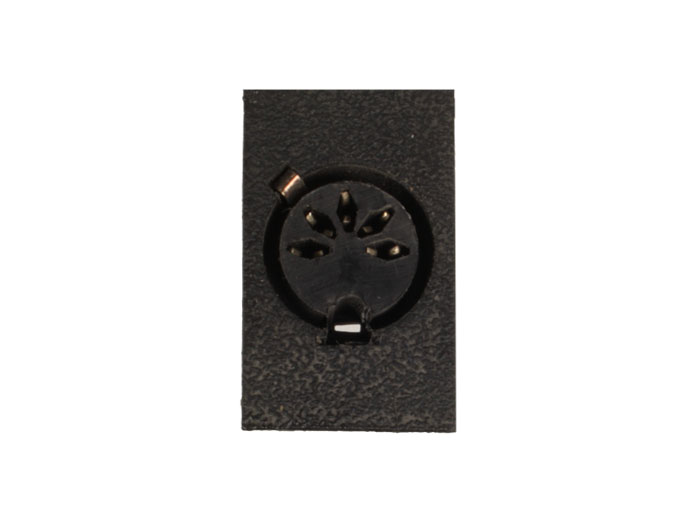 DIN 41524 Female Connector 5 Pin Chassis-Mount 45°