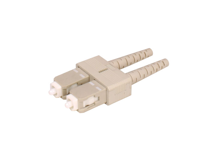 SC-PC Multi-Mode Fiber Optic Connector 3 mm Duplex