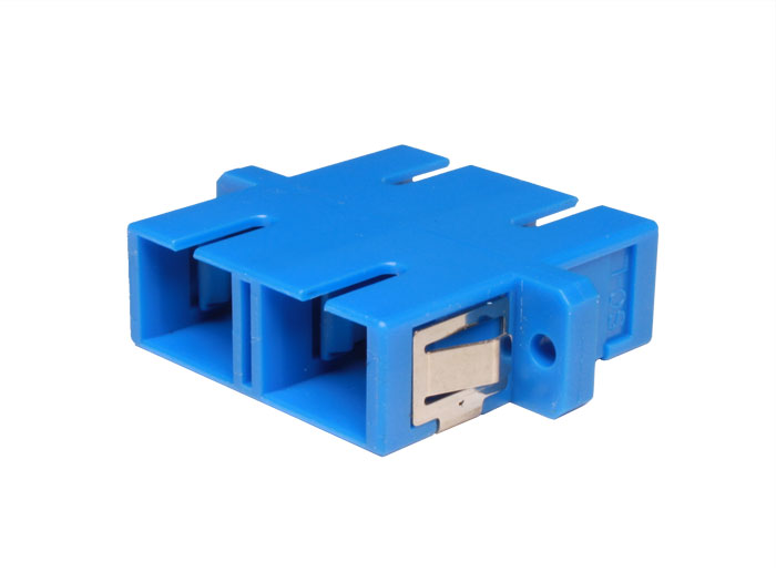 SC to SC Single-Mode Fiber Optic Adapter Duplex