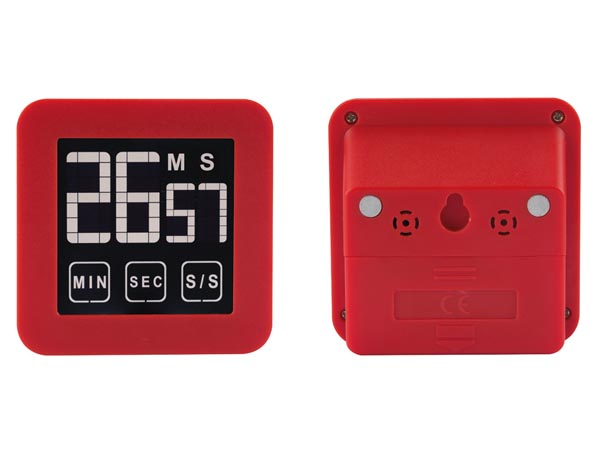 Digital Timer with Touch Screen, Countdown - Chronometer - TIMER12