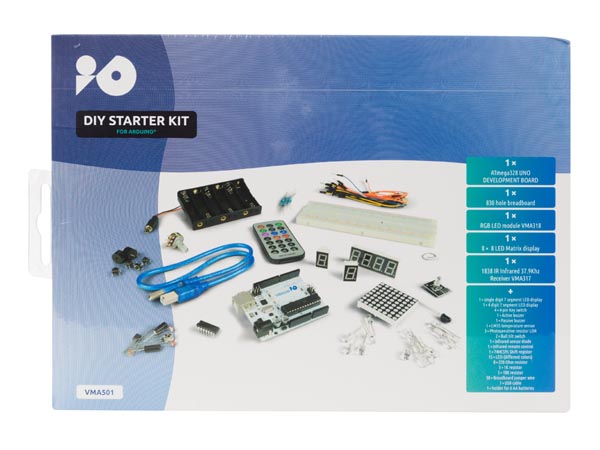 Velleman - KITS PARA PRINCIPIANTES PARA ARDUINO - VMA501