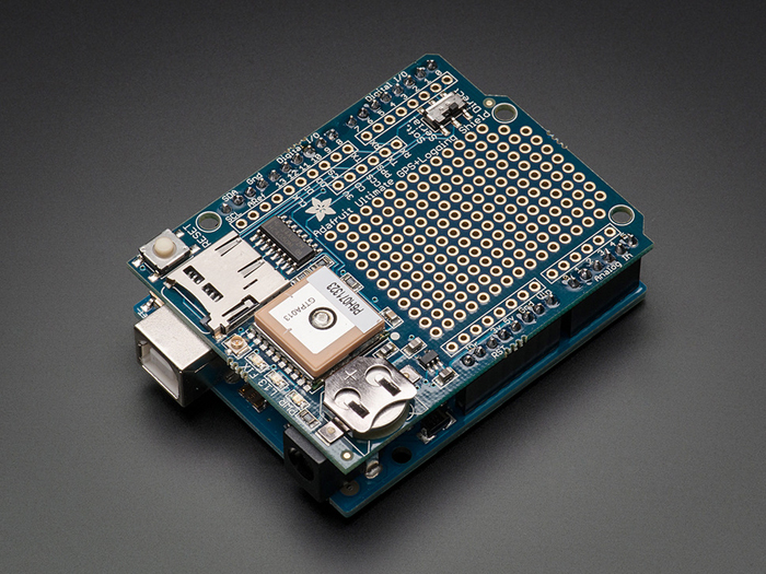 Adafruit Ultimate GPS Logger Shield - Arduino GPS - 1272