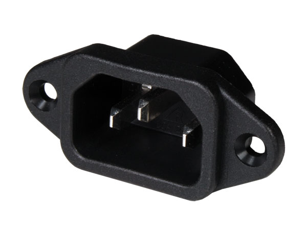 Conector IEC 60320 C14 Chasis Macho