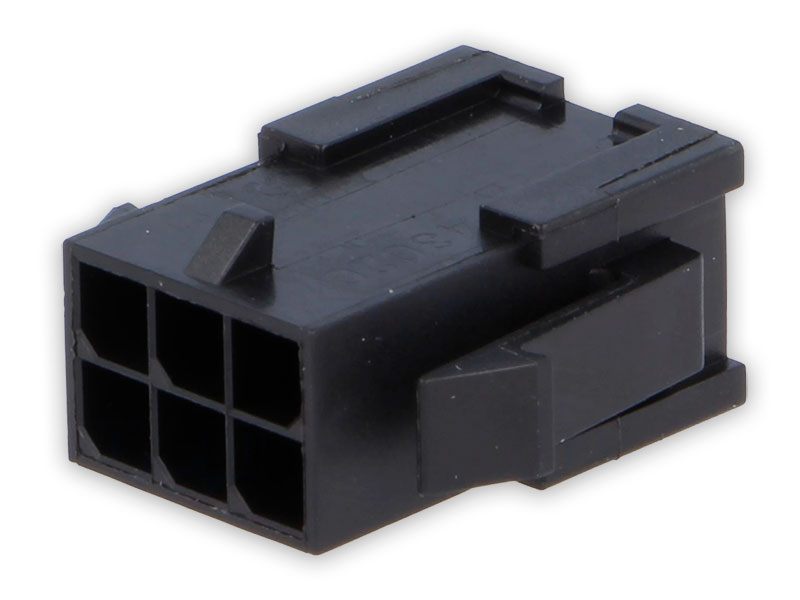 Molex Micro-Fit - Connector 3.0 mm Male Aerial 6 Contactos - 43020-0600