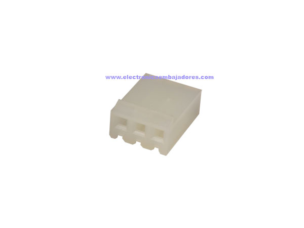 3.96 mm Cable-Mount Female Header Connector - 3 Pins - CO32203