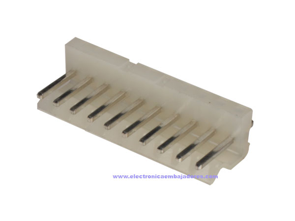 3.96 mm Straight-Mount Male Header Connector - 10 Pins