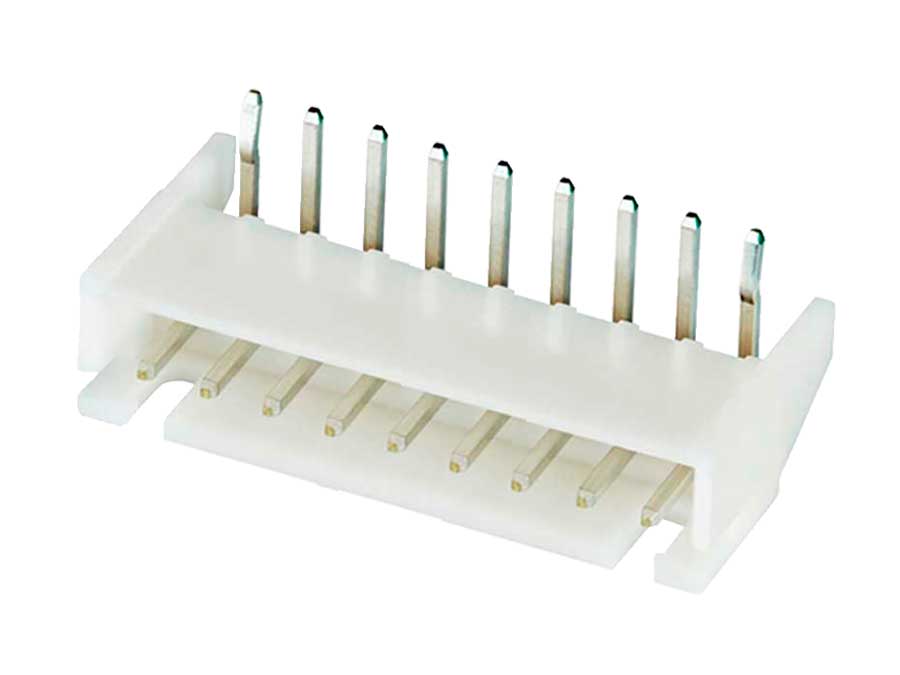 JST Serie XH - Conector Poste 2,5 mm Macho Acodado - 9 Contactos - S9B-XH-A(LF)(SN)