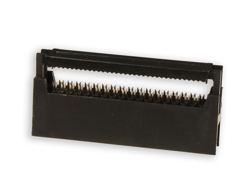 Conector de borda de cartão de 2,54 mm para cabo de fita plana - 2x17 vias