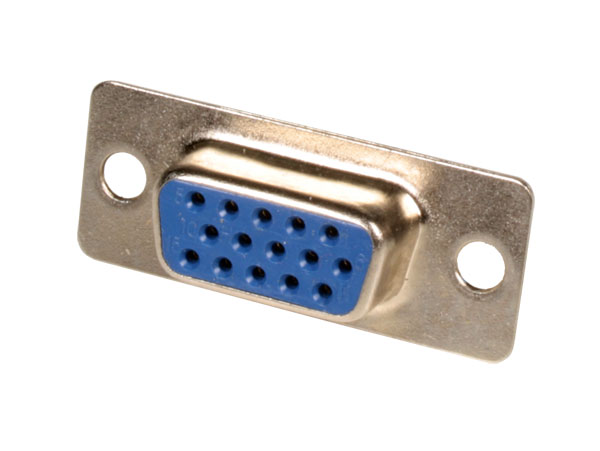 Conector sub-D Hembra Alta Densidad - 15 Contactos Soldables - 08.170/15