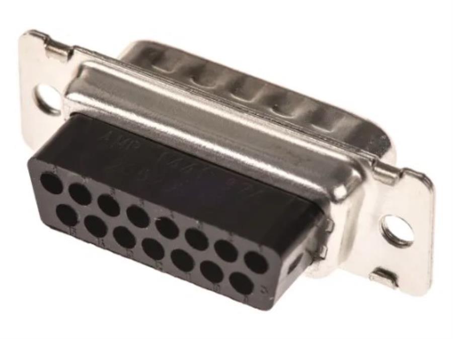 TE Connectivity AMPLIMITE HDP-20 - Conector sub-D macho 15 contactos para crimpar - 205206-3