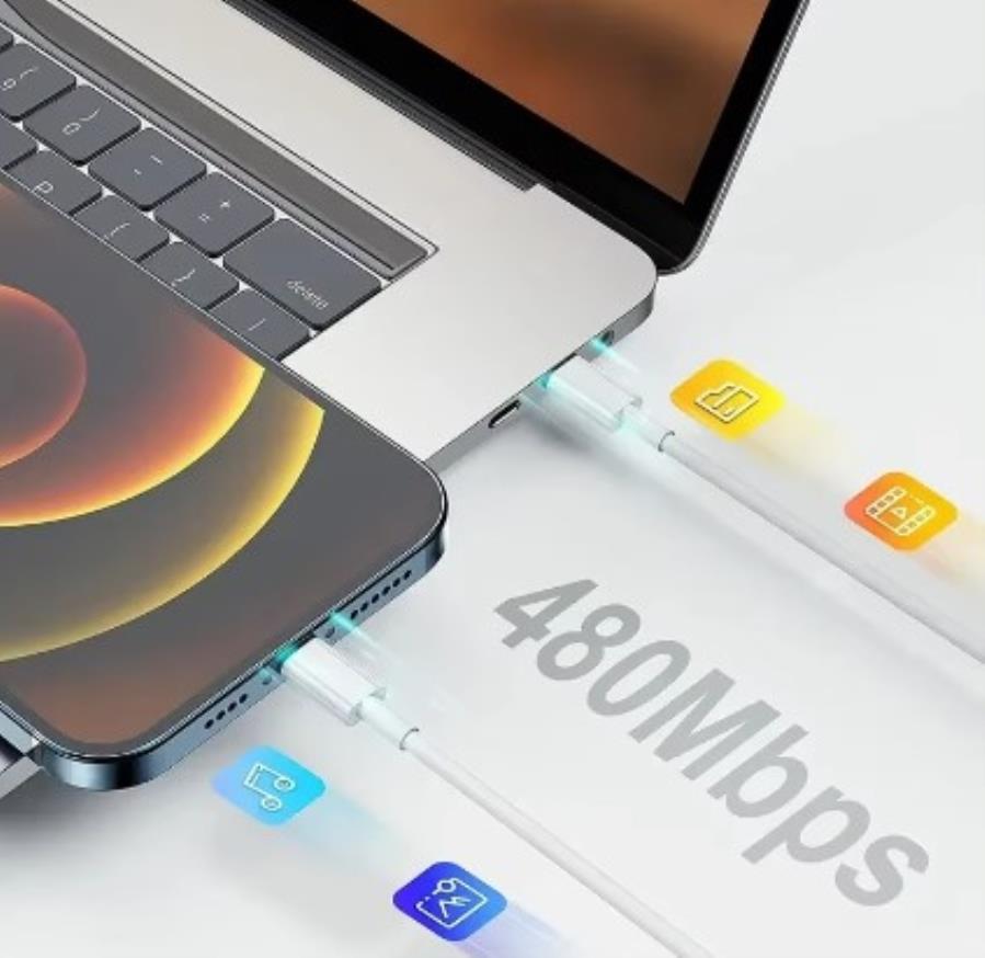 Cabo Lightning para USB-C Macho 30 W - 1 m