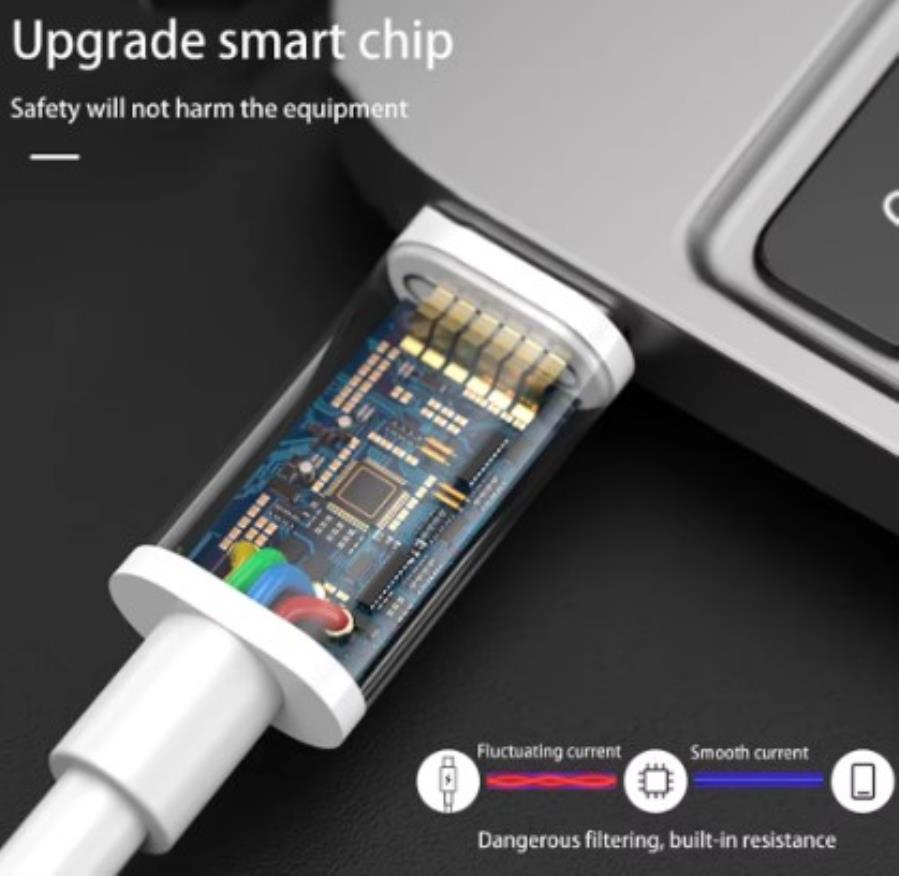 Cabo Lightning para USB-C Macho 30 W - 1 m