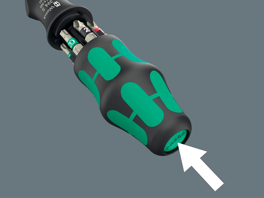 Wera Kraftform Kompakt 27 XL Universal 1 - Multi-Bit Universal Screwdriver - 7 Pieces - 05051028001