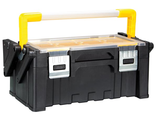 455 x 240 x 200 mm Tool Box - Removable Trays