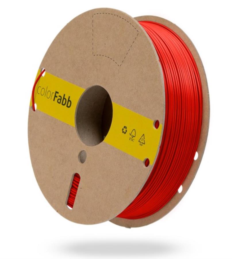 colorFabb nGen Red 750 g - Filamento n-Gen-CF10 1,75 mm - Rojo - 0,75 ...