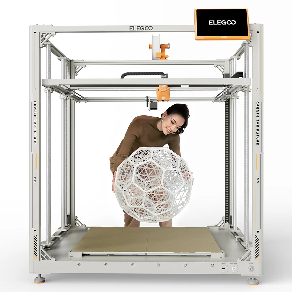 Elegoo OrangeStorm Giga - FDM 3D Printer - Recommended 150 mm/s and Max ...