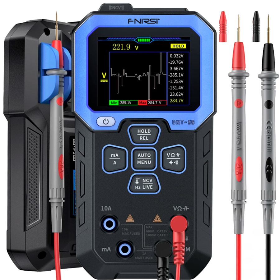 FNIRSi DMT-99 - Smart Digital Multimeter - True RMS