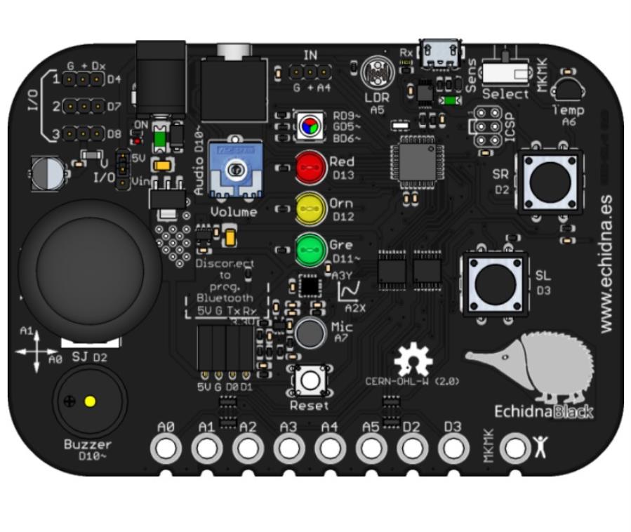 Echidna Black - Module compatible with Arduino NANO and Arduino UNO ... Echidna Black - Module compatible with Arduino NANO and Arduino UNO ...