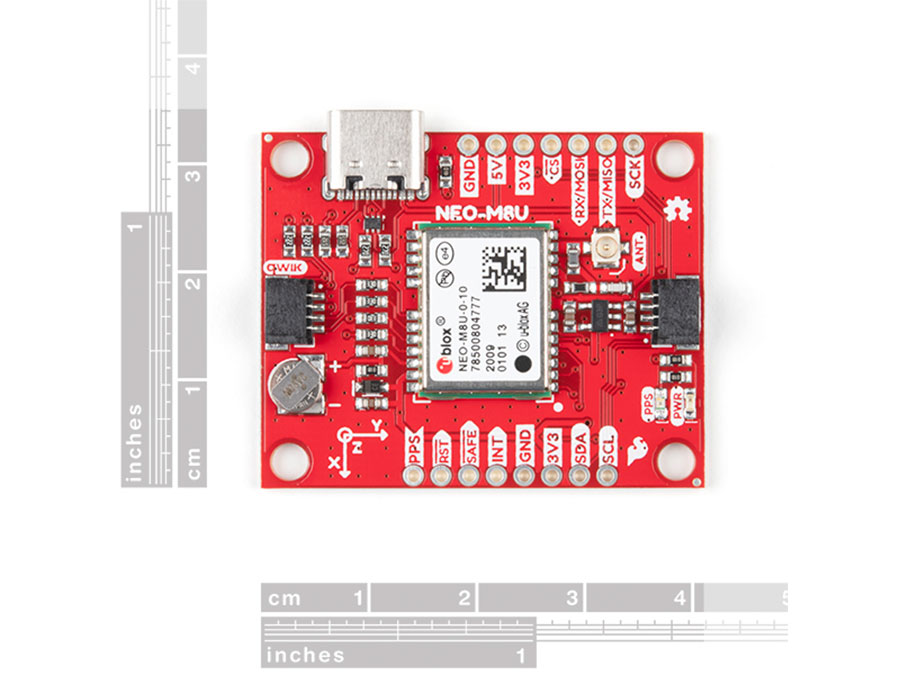 Sparkfun GPS Dead Reckoning Breakout - NEO-M8U (Qwiic) - Módulo GNSS ...