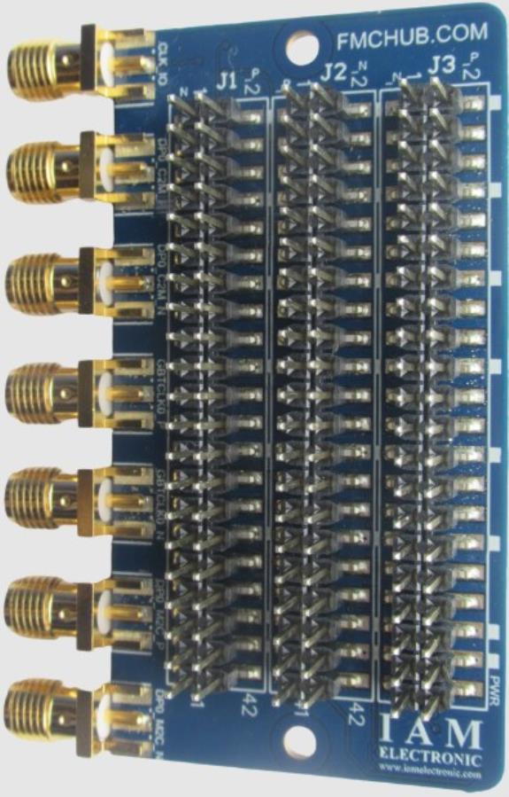 IAM 8534 0090 00 - FPGA Mezzanine Card (FMC) LPC Pin Header Board