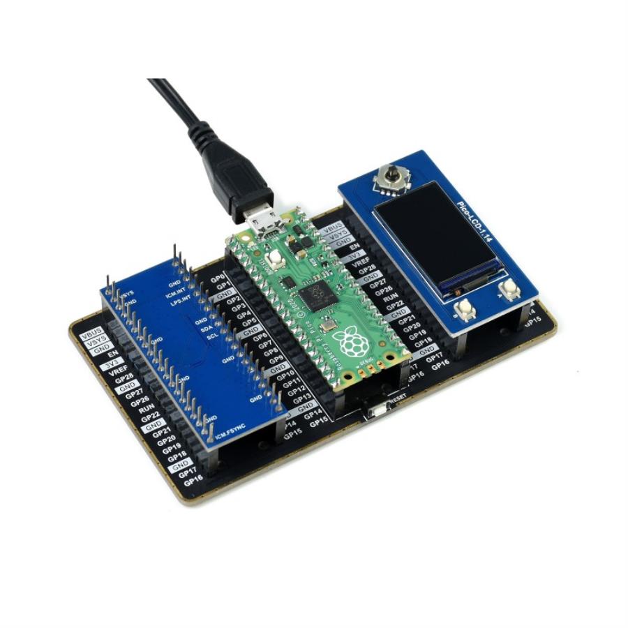 Waveshare Raspberry Pi Pico Kit B Raspberry Pi Pico Kit B Evaluation