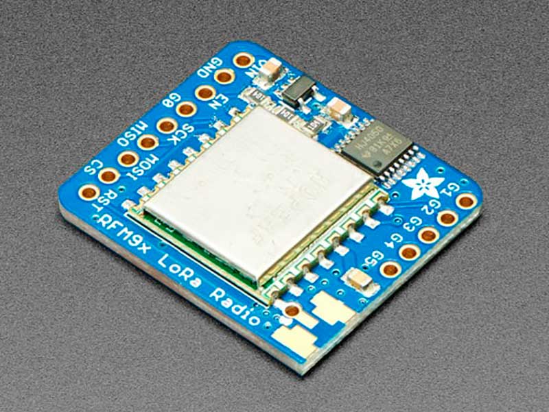 Adafruit RFM95W LoRa Radio Transceiver Breakout 868 or 915 - RadioFruit - 3072