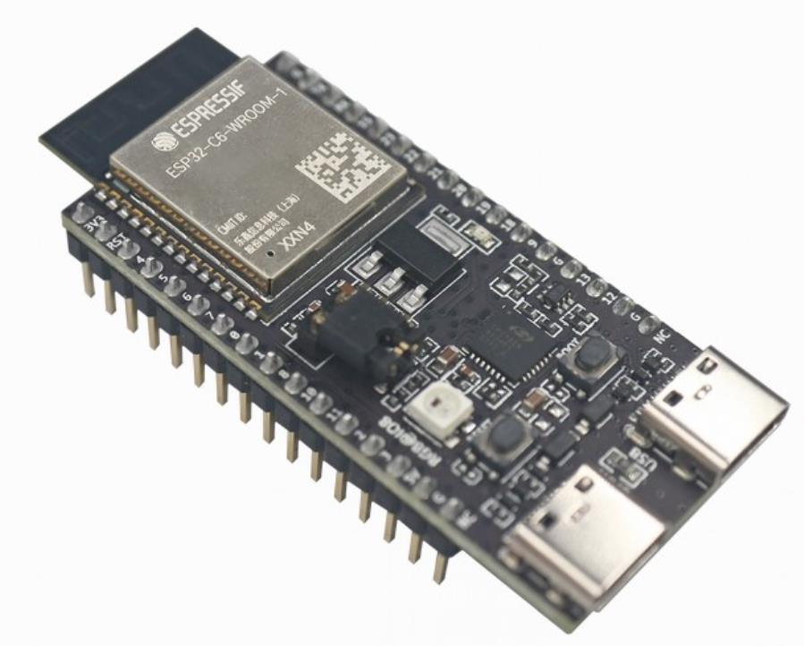 Espressif ESP32-C6-DevKitC-1-N8 - Module de développement basé sur ESP32-C6 avec Wi-Fi 6 ...