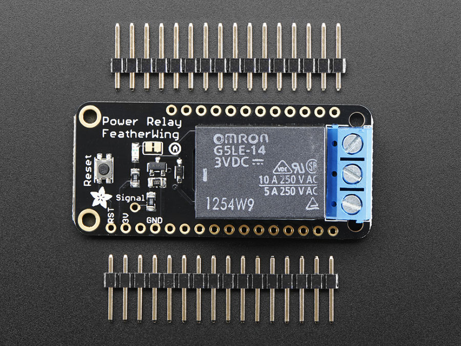 Adafruit Relay FeatherWing - 5 Amp - 3191