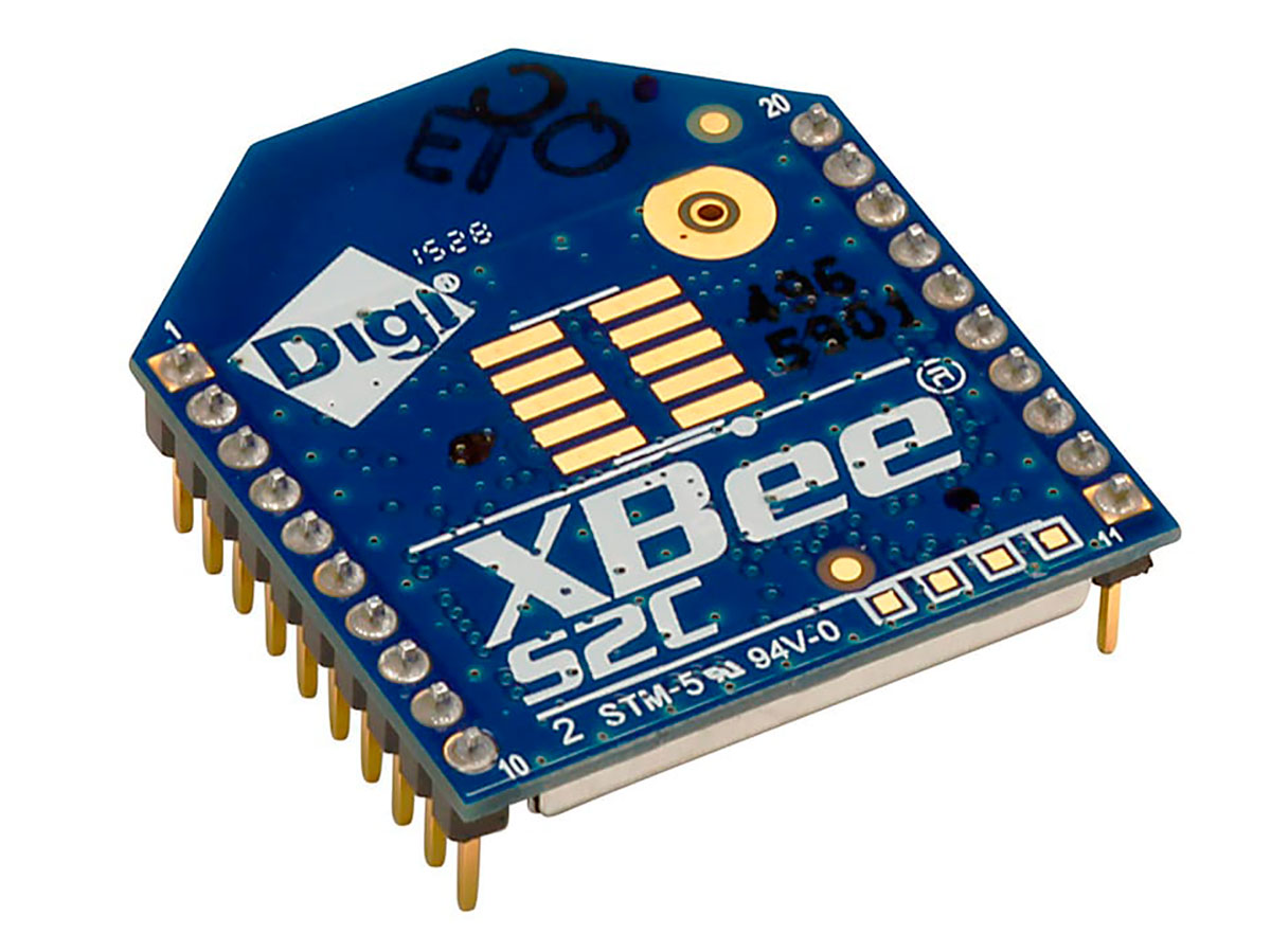 Digi Xbee Zigbee 802.15.4 ZB S2C - Módulo Xbee 3,1 mW con Antena Chip - XB24CZ7PIT-004