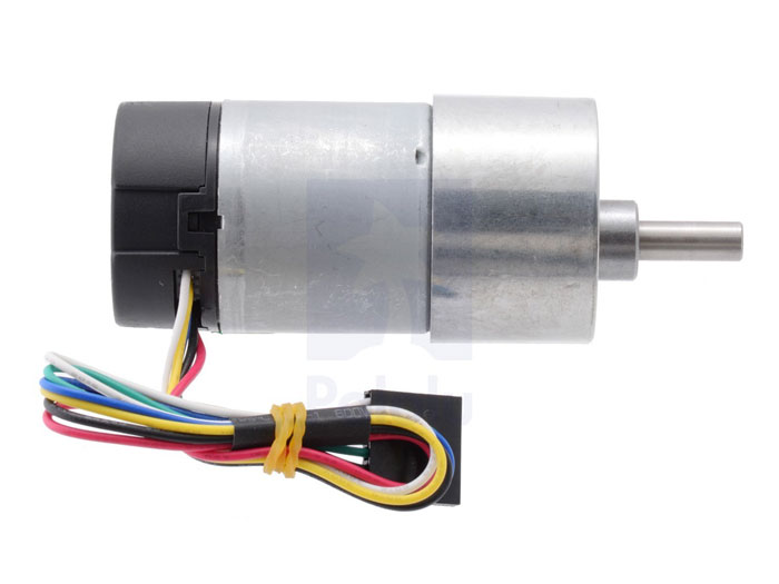 Motor 37 x 57 mm 12 Vcc - 200 rpm - Encoder 64 CPR - 50:1 - 1444 ("1444")