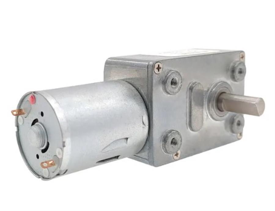 JGY-370 - Motor con Reductor y Engranaje Helicoidal - 12 V - 10 RPM