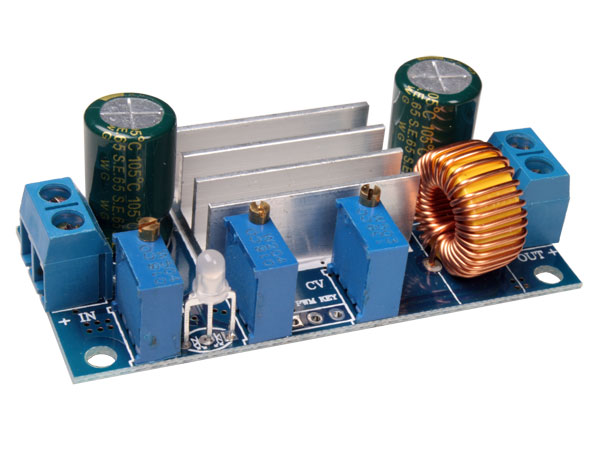 Convertidor DC-DC - In: 4,5 .. 30 V - Out: 0,8 .. 30 V - 5 A