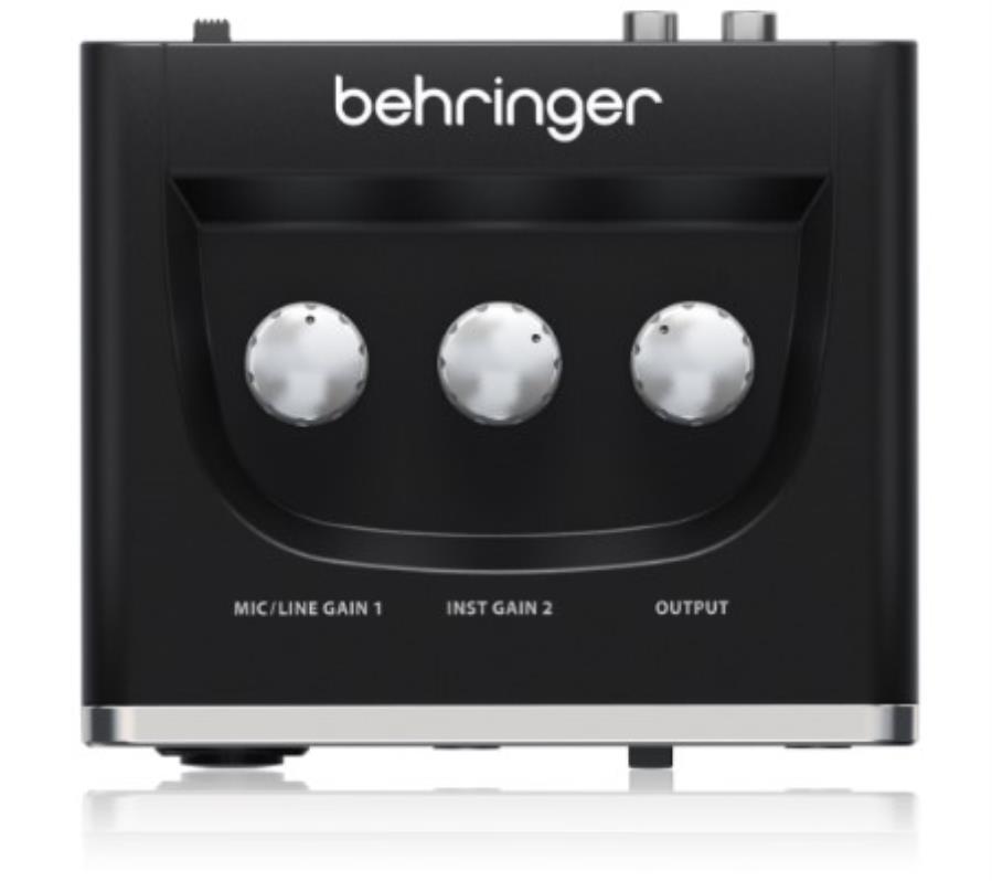 Behringer UM2 U-Phoria - USB Audio Interface with XENYX Preamps, 48 V ...