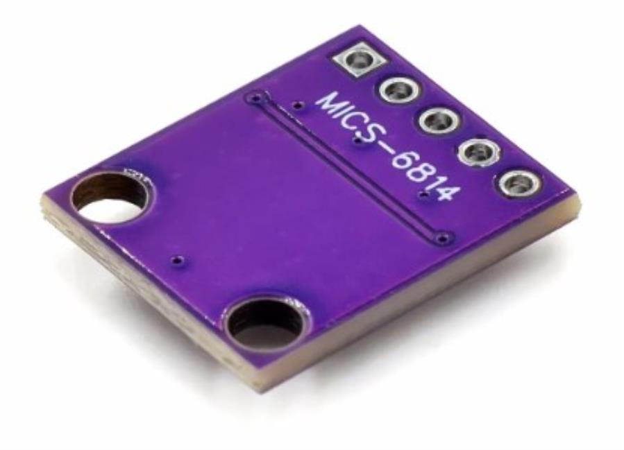 Sensor de Gases con MiCS-6814 para CO NO2 NH3 C2H5OH H2 CH4 C3H8 C4H10